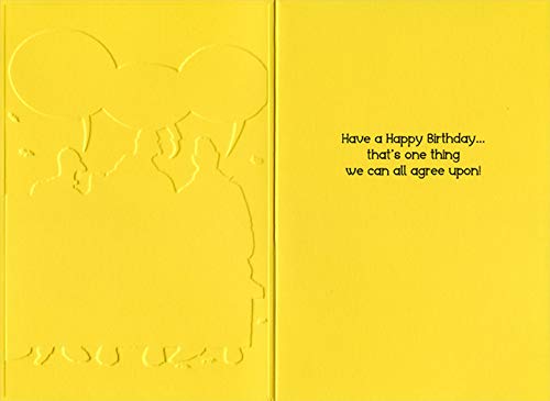 Pictura It's Windy Eric Decetis Funny/Humorous Masculine Birthday Card for Him