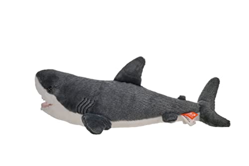 Wild Republic Great White Shark Plush, Stuffed Animal, Plush Toy, Gifts for Kids, Cuddlekins 13 inches
