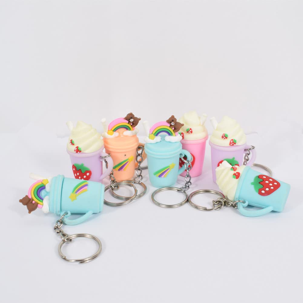 REEMTOO 50PCS Bulk Keychains Set, Split Keychains Rings with Chain 1 inch, Key Rings, Key Chain Rings, Keychains Ring Parts with Open Jump Ring and Connector.
