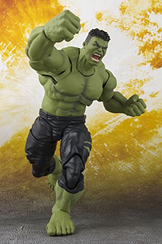TAMASHII NATIONS S.H.Figuarts Hulk (Avengers: Infinity War) "Avengers: Infinity War" Action Figure, White