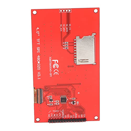 Jopwkuin TFT LCD Touch Screen Display, Optional Touch Function 480x320 HD ILI9488 Driver SPI Serial TFT LCD Display Module 14pin for Industry