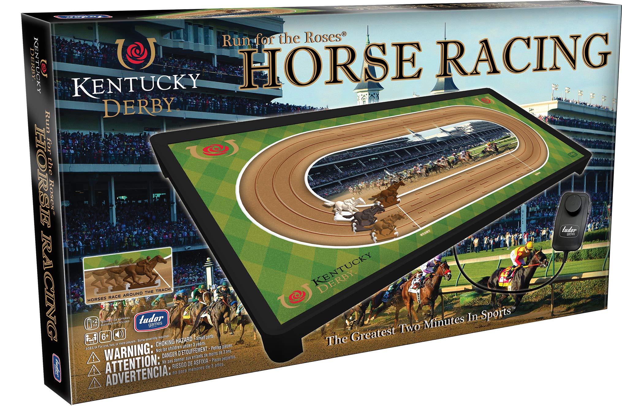 Tudor Games Kentucky Derby Horse Race Game, Multi