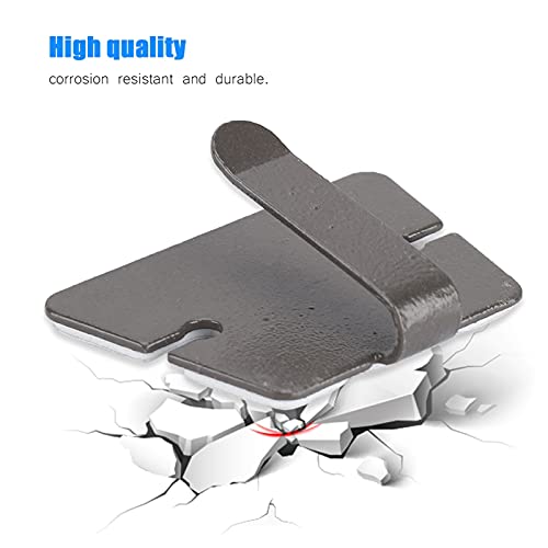 Xirfuni Walkie Back Clip, Handheld Mic Clamp Lightweight for IC-2720H IC-2820H