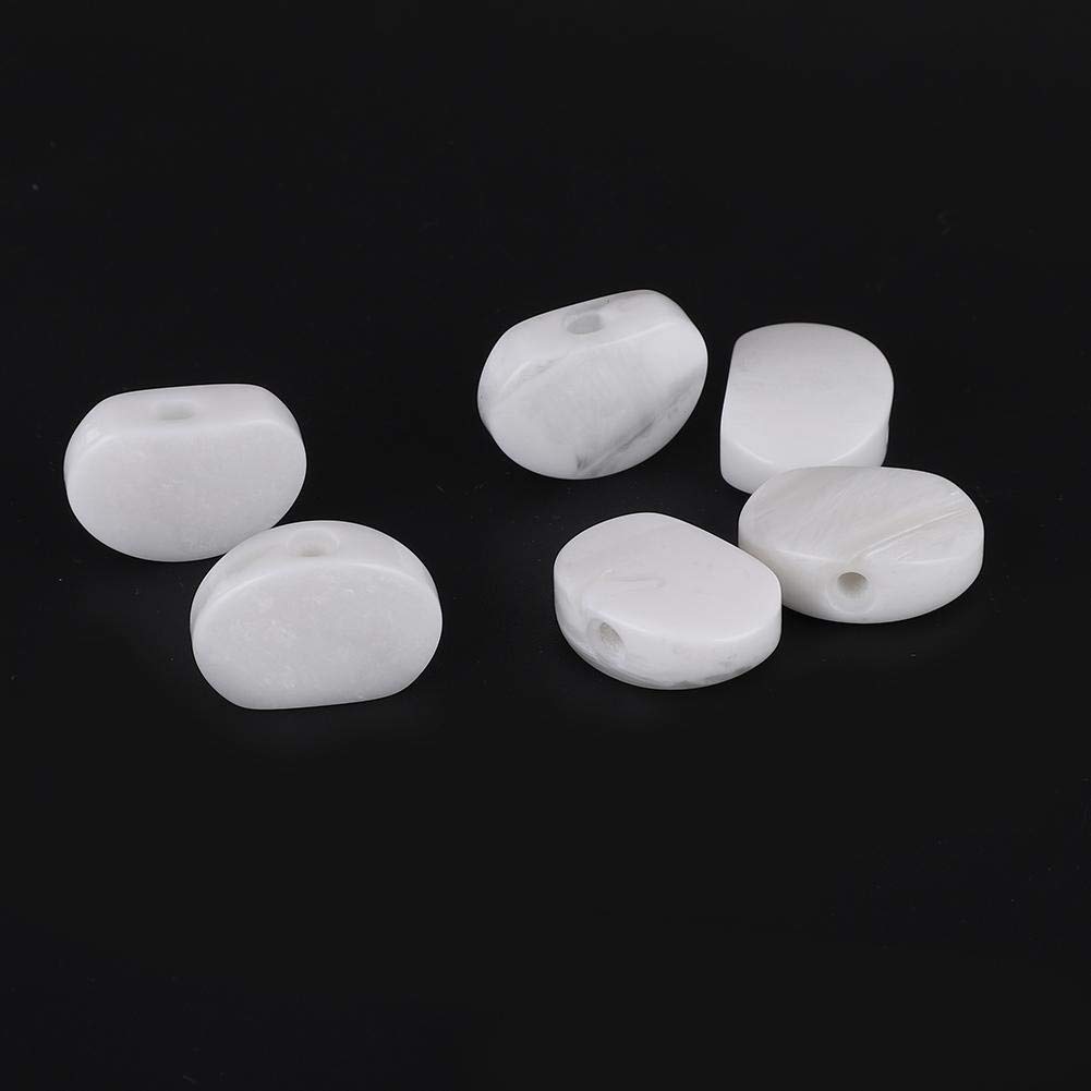Tuning Peg Heads, 6 PCS/Set Acrylic Tuning Pegs Button Machine Heads for Guitar(#1)