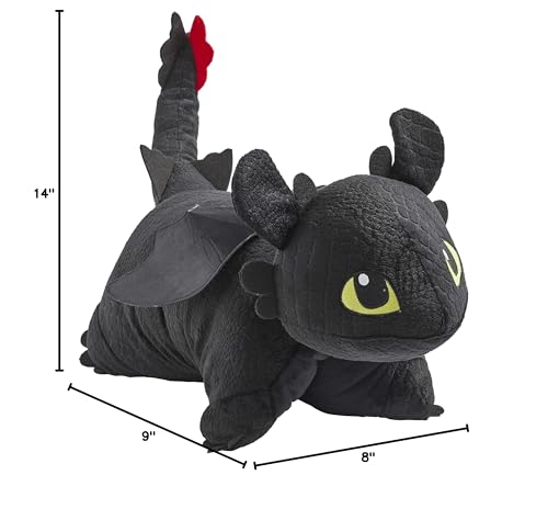 Pillow Pets How to Train Your Dragon Toothless Plush - NBCUniversal 16" Stuffed Animal Toy
