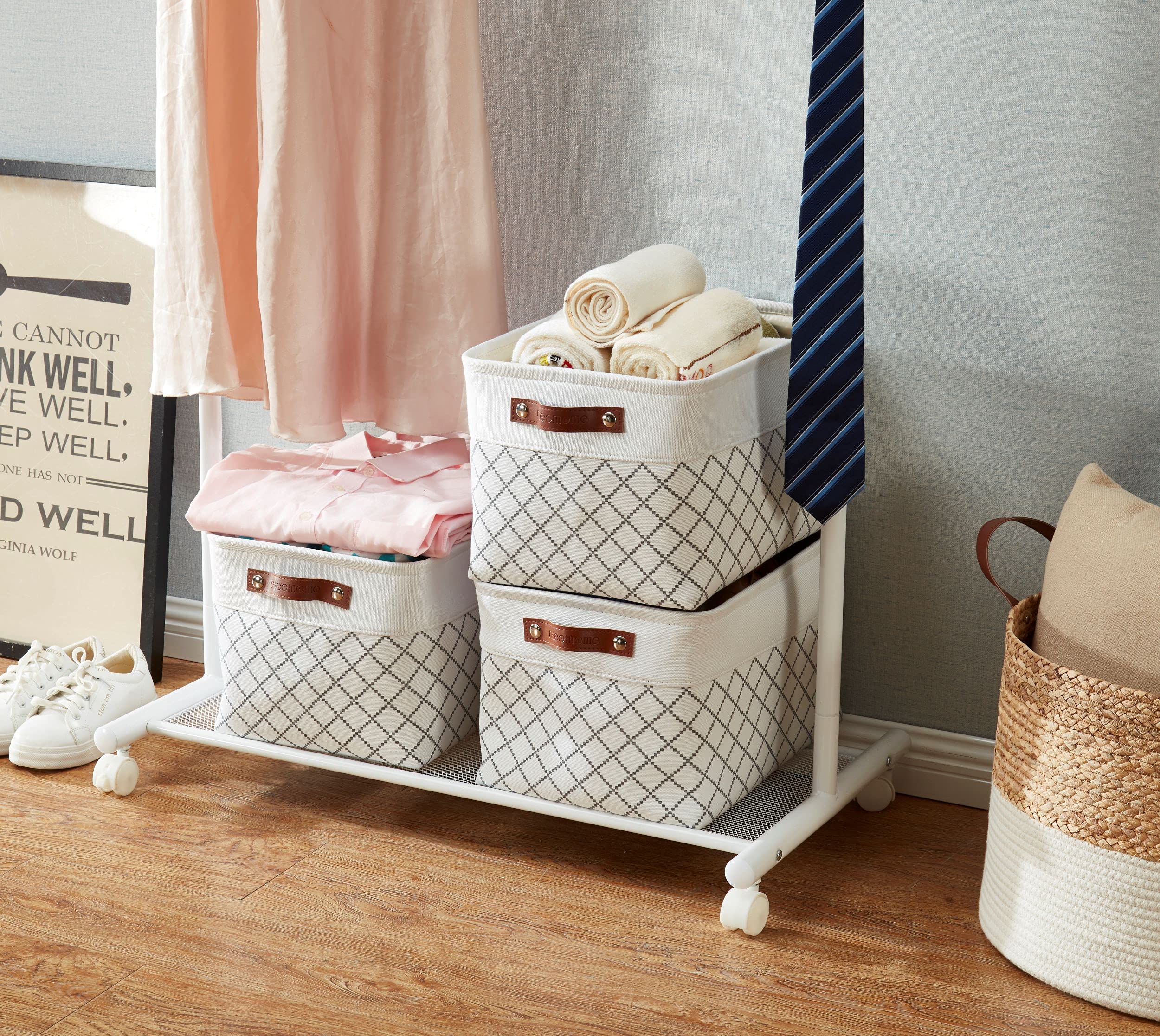 DECOMOMO Bundle Set Extra Large Storage Bin 6pcs