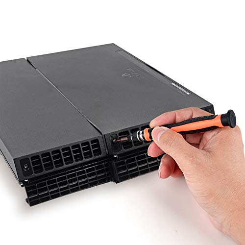 Sainwora PS4/PS5/XBOX Cleaning Repair Kit with PH00 PH0 and T6H T8H T9H T10H Torx Security Screwdriver for Playstation 4 Series Console and Controller Cleaning and Repair
