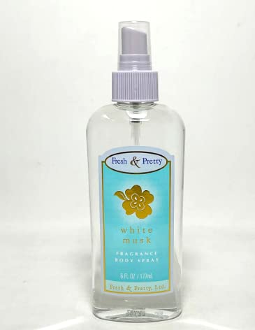 FRESH & PRETTY WHITE MUSK 6OZ / 177mL FRAGRANCE BODY SPRAY