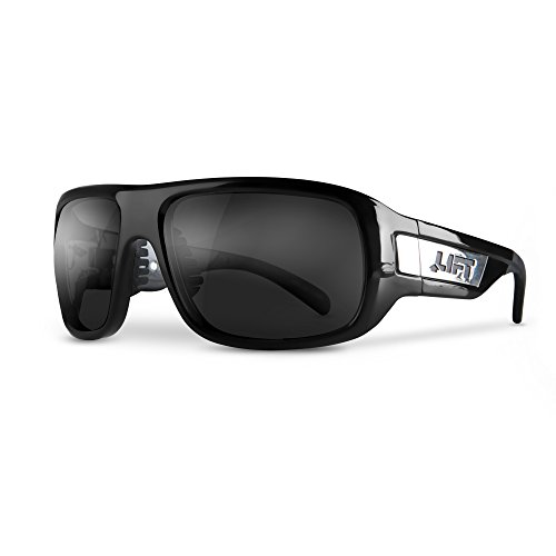 LIFT Safety Bold Safety Glasses (Black Frame/Smoke Lens)