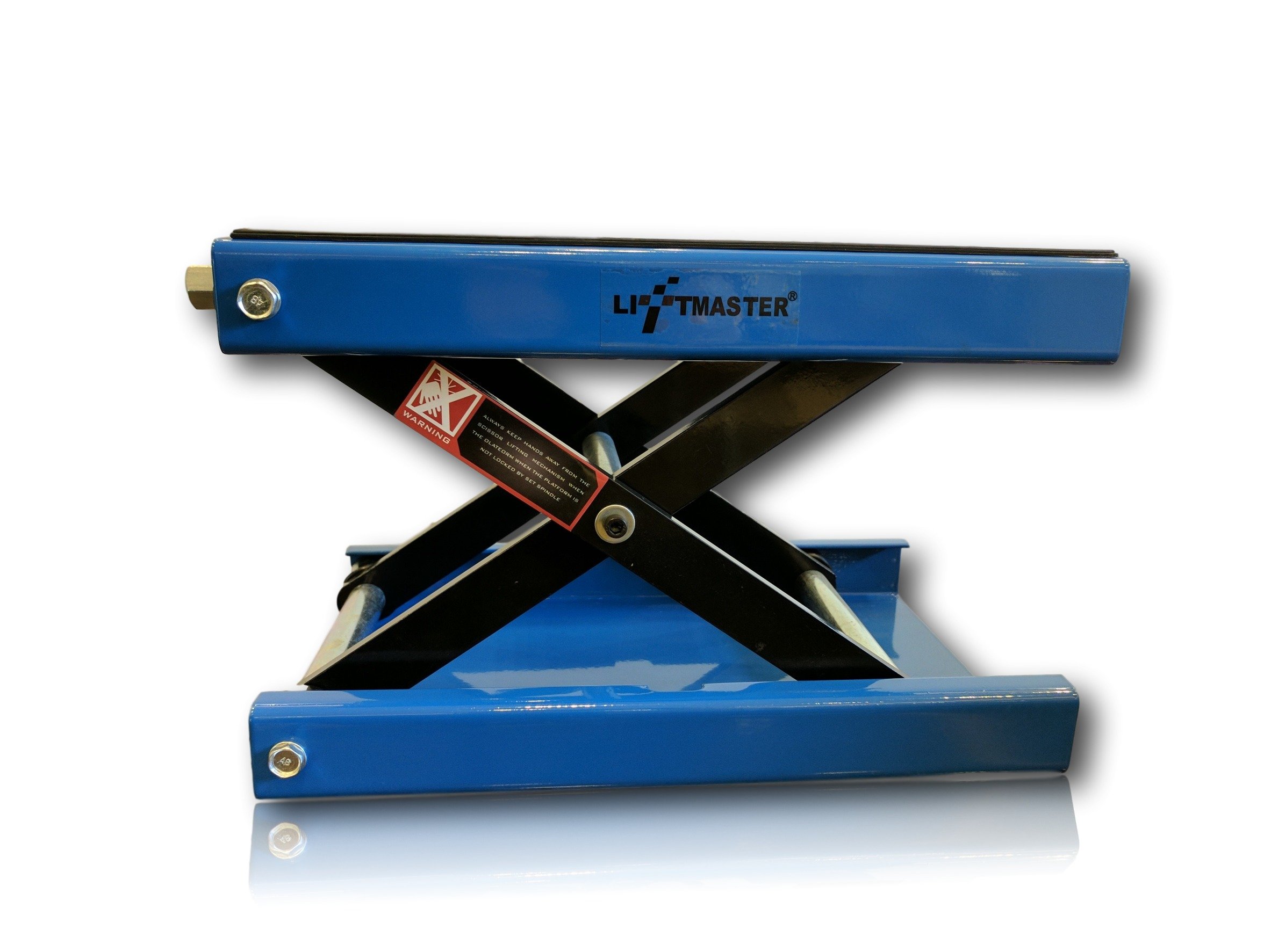 LiftMaster Wide Deck Motorcycle Center Scissor Lift Jack Hoist Stand Bikes ATVs