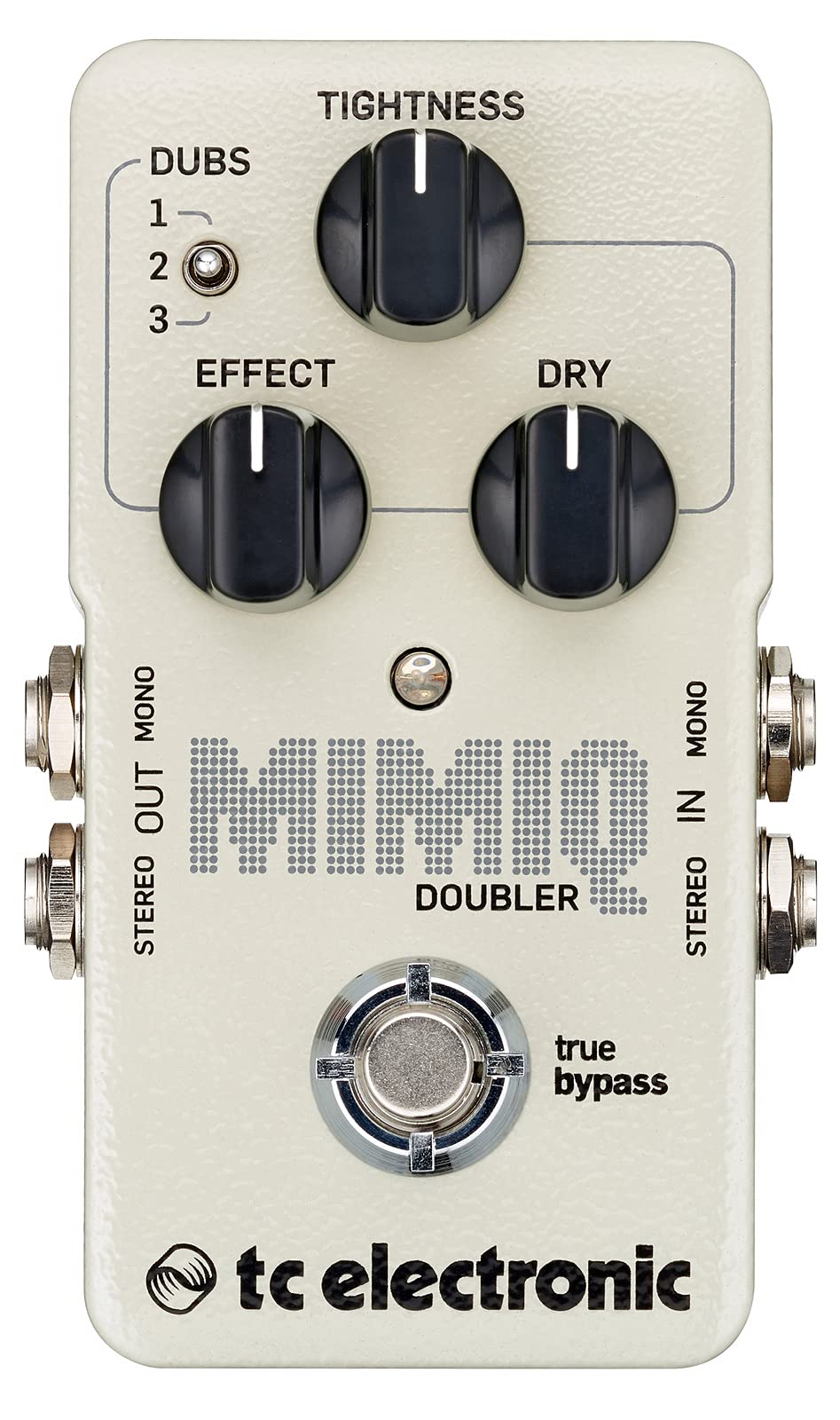 TC Electronic Ground-Breaking Guitar Doubler Pedal with 3 Tracks (MIMIQDOUBLER)