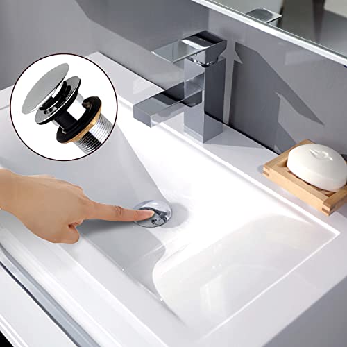 LightInTheBox Vessel Sink Drain Stoper with Overflow Chrome Finish Clic-clac Pop up Drain Catcher (Sink Drain) (Sink Drain)
