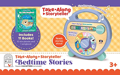 Take-Along Storyteller Bedtime Stories Interactive Electronic Take Along Storyteller with 11 Books, Ages 3-8