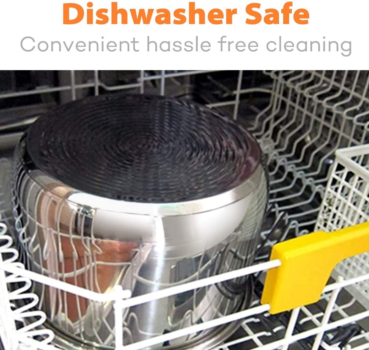 Goldlion Accessories for Ninja Foodi 8 Qt, Stainless Steel Inner Pot, Inner Pot Cover