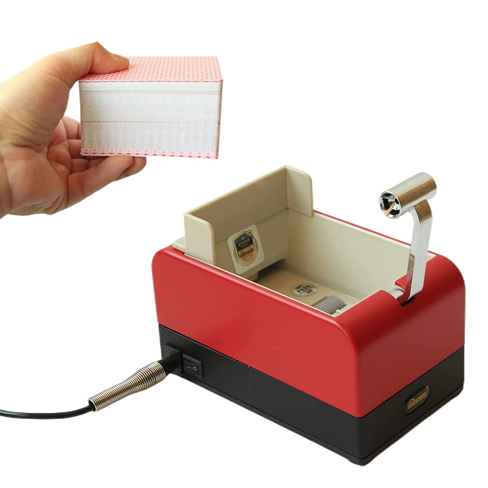 JAHURO 360° Rotating Universal Anti-Cheating Playing Card Dealing Tool with Tablecloth and Poker Rotating Card Dealer Machine for UNO, Blackjack, Texas Hold'em