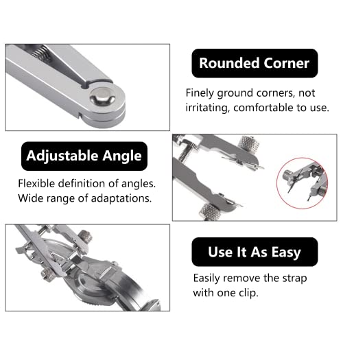 Watris Veiyi Watch Spring Bar Plier Tool, Watch Hand Removal Tool, Watch Pin Removal Tool for Watch Wrist Bands Strap Removal Repair Fix Kit