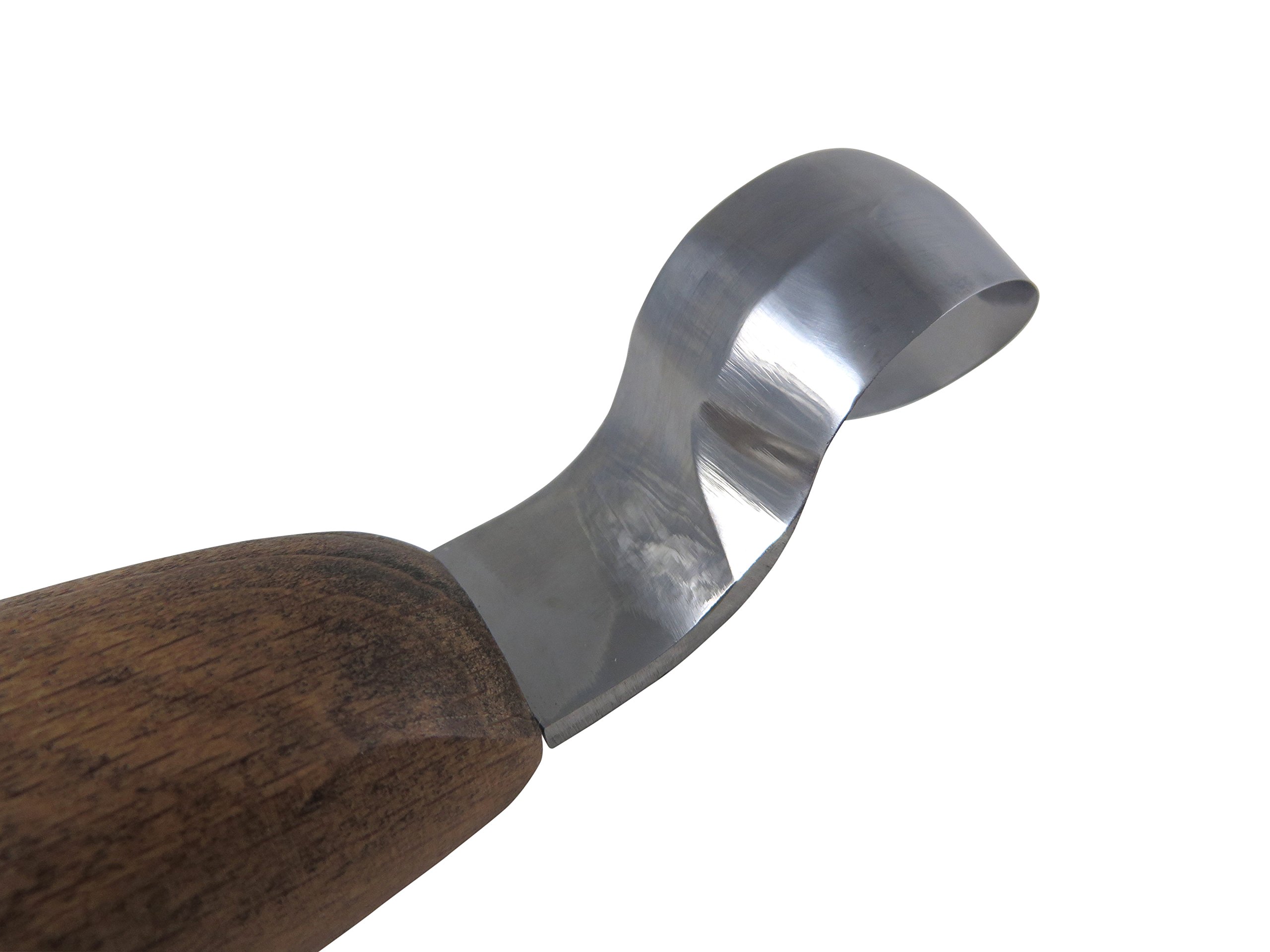 Narex 822104 Small Spoon Carving Hook Knife Right Hand 11/16 Inch Wide Tapered Blade Hardened to Hrc 61 822104