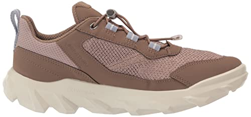 ECCO Women's MX Breathru Water-Friendly Sneaker, Taupe/Taupe/Grey Rose, 5-5.5