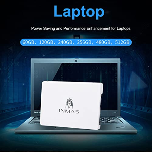 Yirtree Internal Hard Disk High-Speed Low Noise SATA3.0 Internal Solid State Drive for Camera 60GB