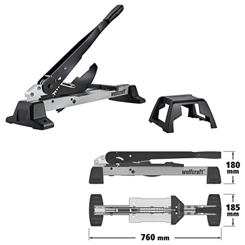 wolfcraft VLC 1000 Vinyl and Laminate Cutter I 6940000 I The professional and powerful cutter power for floorboards up to 14 mm thick