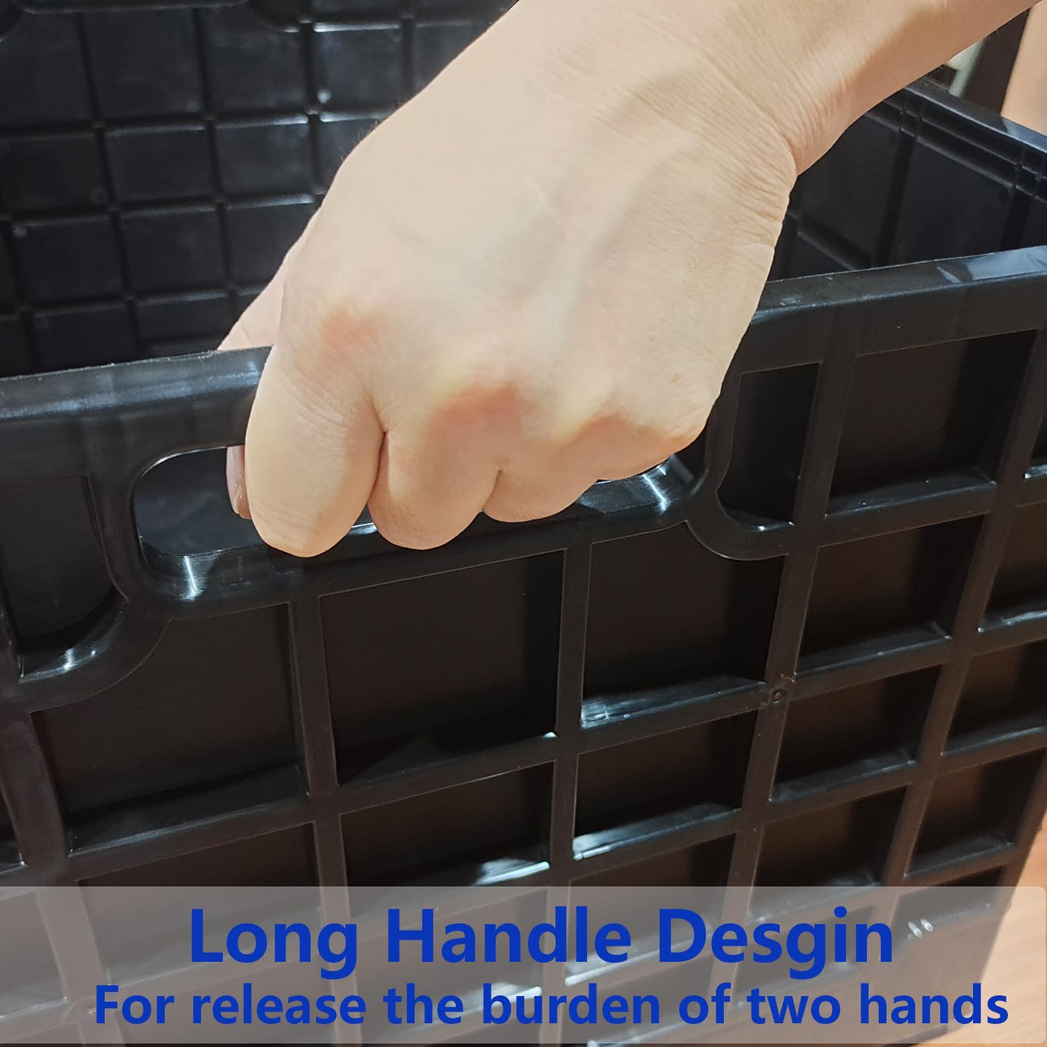 KINGSUSLAY 22 Gallon(80L) Storage Totes with Lids,HeavyDuty Stackable Containers, Large Garage Organizing Bins, XL Large Christmas Storage Box,Weather-Resistant Storage Crate (Black)