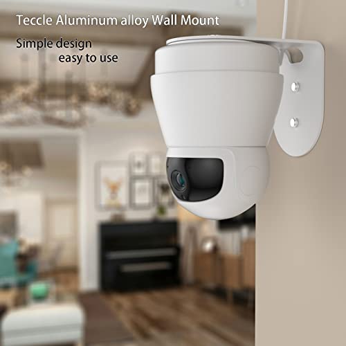 Teccle Angled Window Mount for Wyze Cam V3, 20 Degrees Tilt (Up/Down/Left/Right), Through Window Use Cam v3 ,Helps You Watch Front Yard and Driveway (20° tilt window Mount, white/Pack of 4)