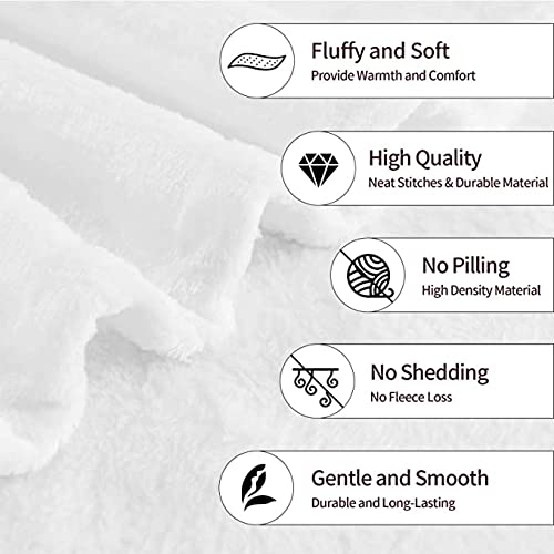 Metawu Mushroom Blanket Throw Fleece Blanket for Kids Throw Blanket for Couch Sofa Bed Chair Decorations 50 x 60 inches