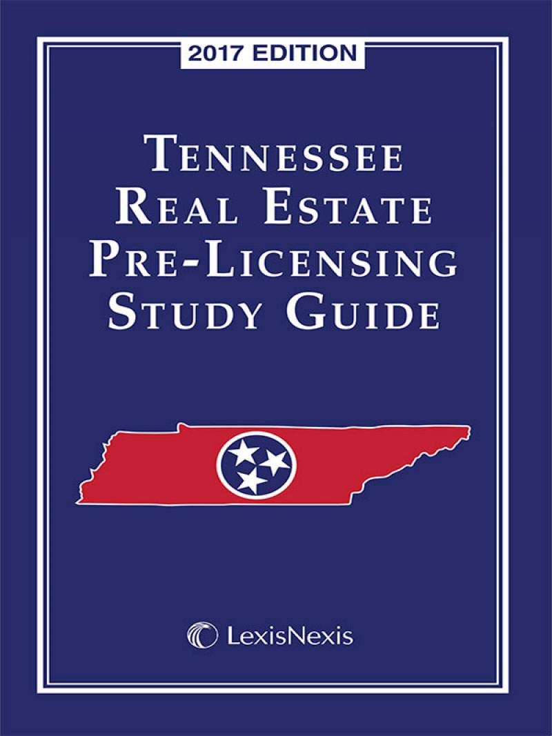Tennessee Real Estate Pre-Licensing Study Guide