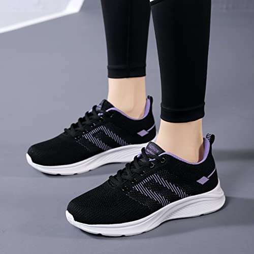 FASDNENDYS Ladies Women Low Top Breathable Mesh Running Casual Sport Shoes Shoe Sandal