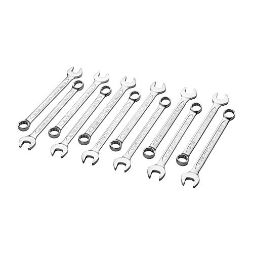 Jetech 9/16 Inch Combination Wrench (12 Pack) - Durable SAE Inch Cr-V Steel High Strength Spanner in Sand Blasted Finish