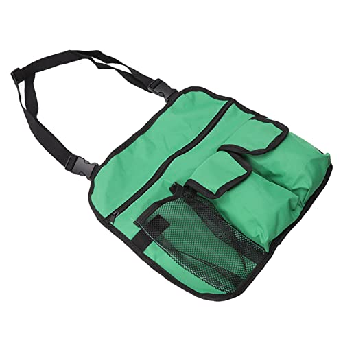 Mxzzand Camping Chair Hanging Bag, Portable Waterproof Chair Side Pocket Organizer Adjustable Multifunctional for Camping Chairs(Green)