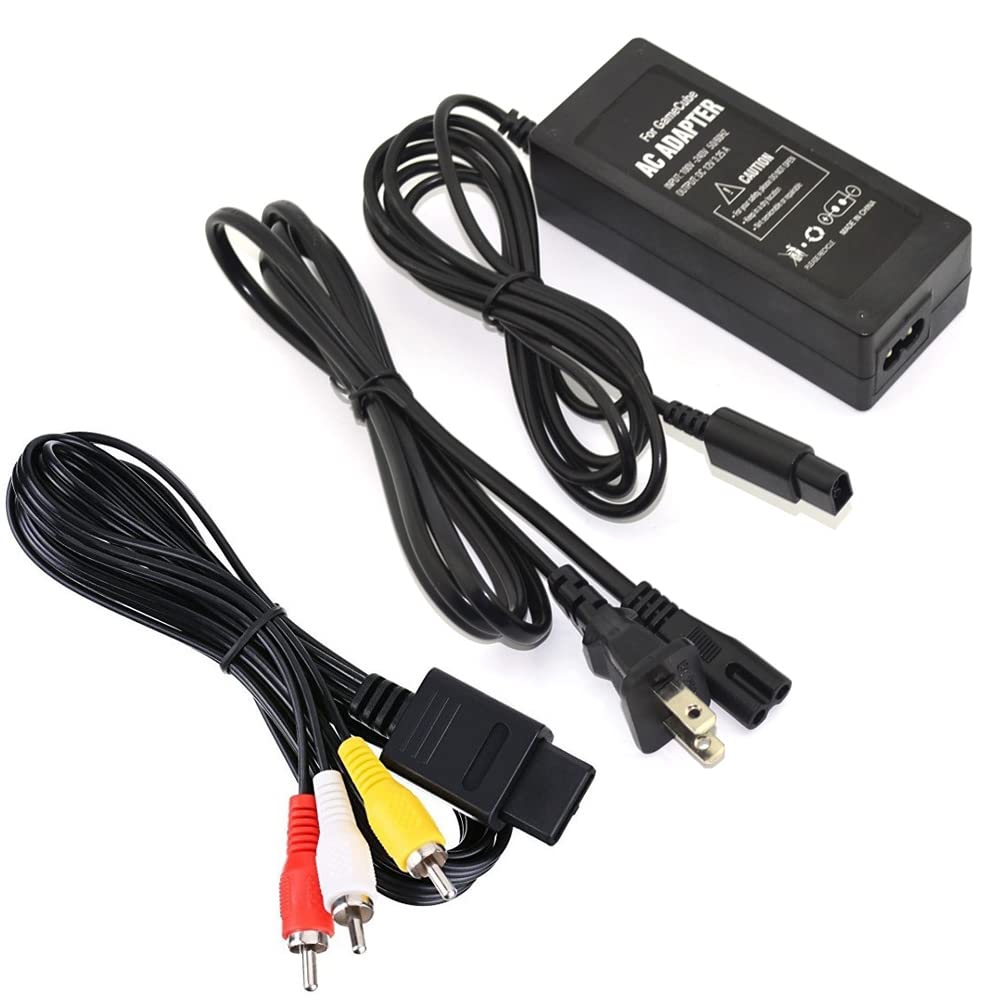 Gamecube Power Supply, Gamecube Power Cord, AC Power Supply Adapter Compatible with Gamecube NGC Console