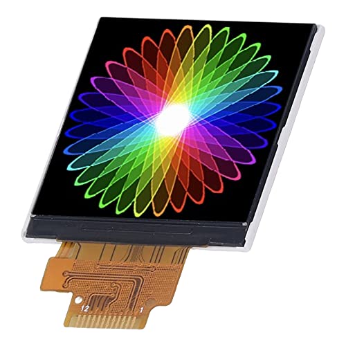 LCD Display Module, 1.54in IPS LCD Screen SPI Interface Bright Clear High Light Transmittance Power Saving Embedded ST7789V Drive for Controller Board