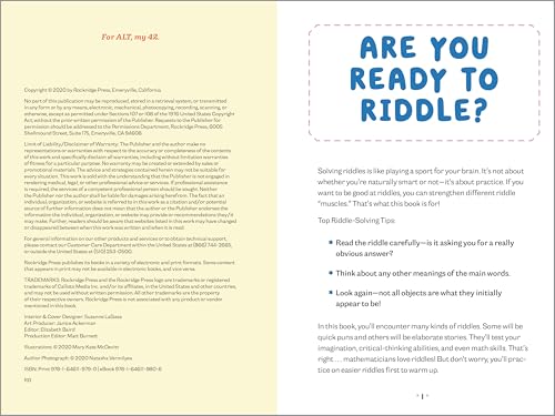 The Challenging Riddle Book for Kids: Fun Brain-Busters for Ages 9-12