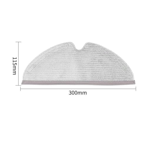 LCHONGMING Vacuums Water Tank,Filter,Mop Cloth Parts,Compatible for Roborock, 1/2 S5 S50 S51 S55 S6 S60 S65 E25 E35 E20 C10 T4 T6.Mop Cloth(C)
