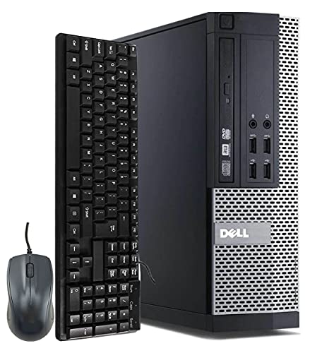 Dell OptiPlex 7020 SFF Computer Desktop PC, Intel Core i7 3.4GHz Processor, 16GB Ram, 512GB SSD Drive, WiFi & Bluetooth, HDMI, NVIDIA GT 1030 2GB DDR5, Keyboard and Mouse, Windows 10 (Renewed)