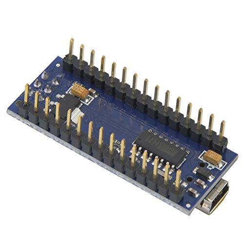 Nano V3.0 12 Digital Input/Output, Mini ATmega328P Replaccement Durable Premium Material ATMEGA328P Module Long Service Life for Building Electronics Projects