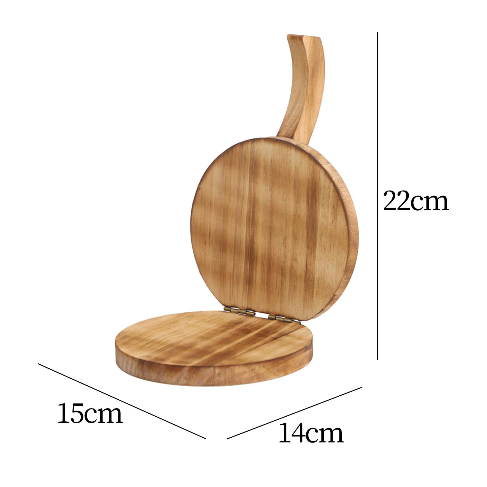 KLKCMS Wooden Tortilla Press Maker Mexican Tortillera Presser Ergonomic Multifunctional Dough Presser for Ravioli Tortillas Pancakes