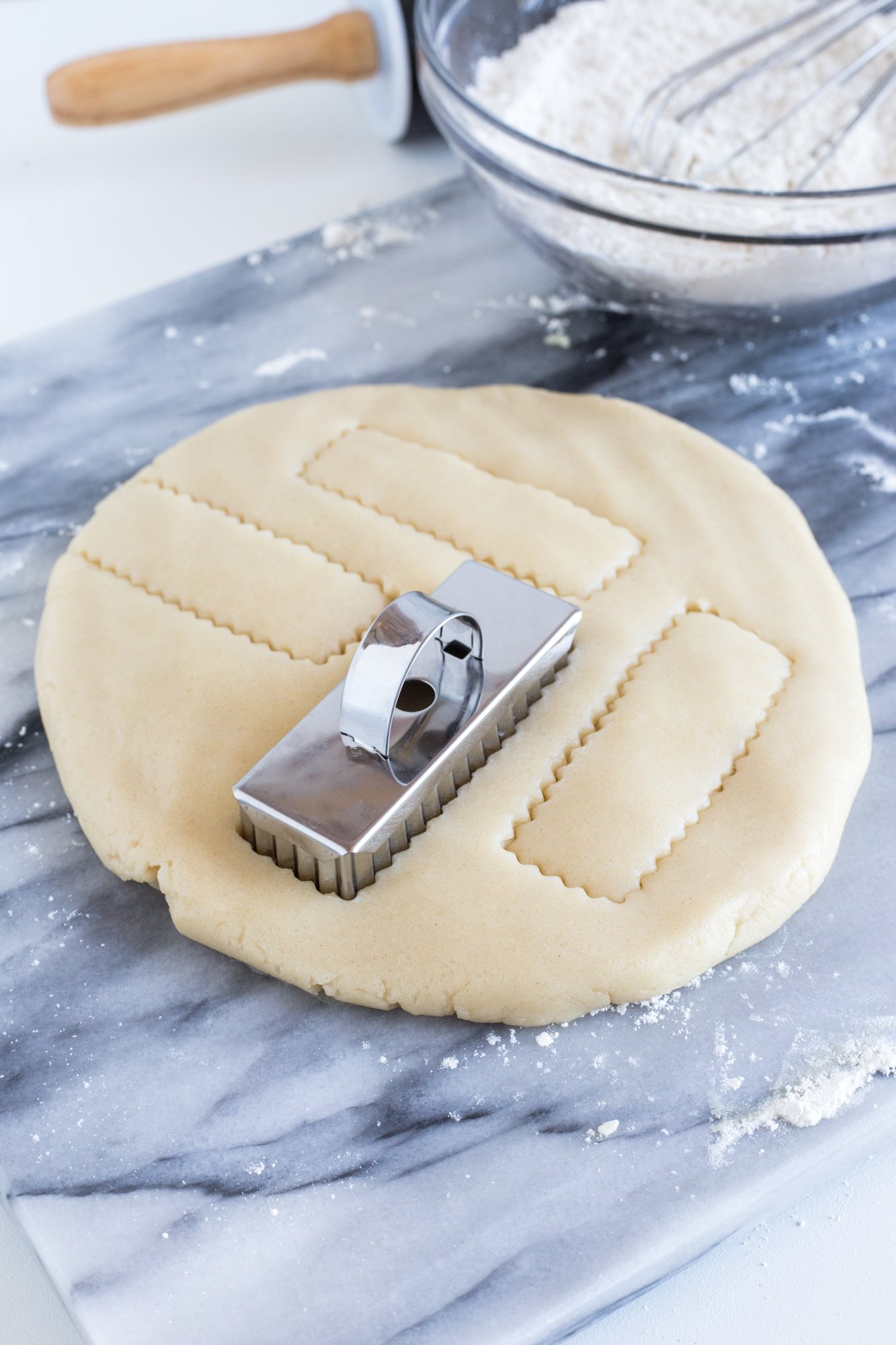 Fox Run Shortbread Cookie Cutter, 3-Inch, Stainless Steel