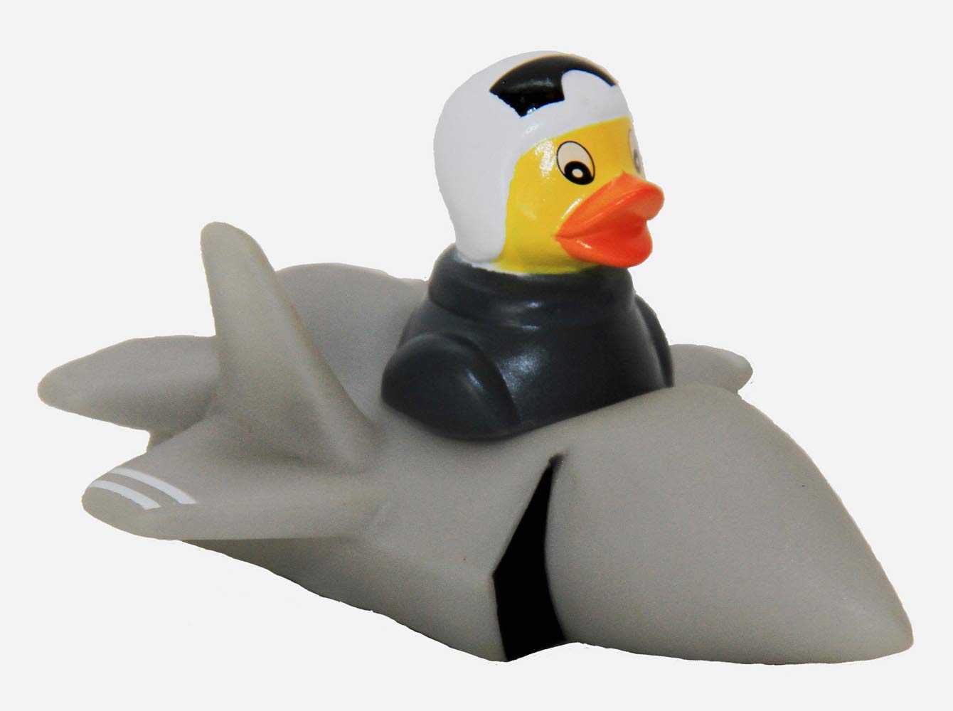 Waddlers Air Force Rubber Duck, Brand, Showing Mighty US Air Force Modern F35 Special Rubber Duck, Birthday Baby Shower Party US Patriotic Themed General Gift