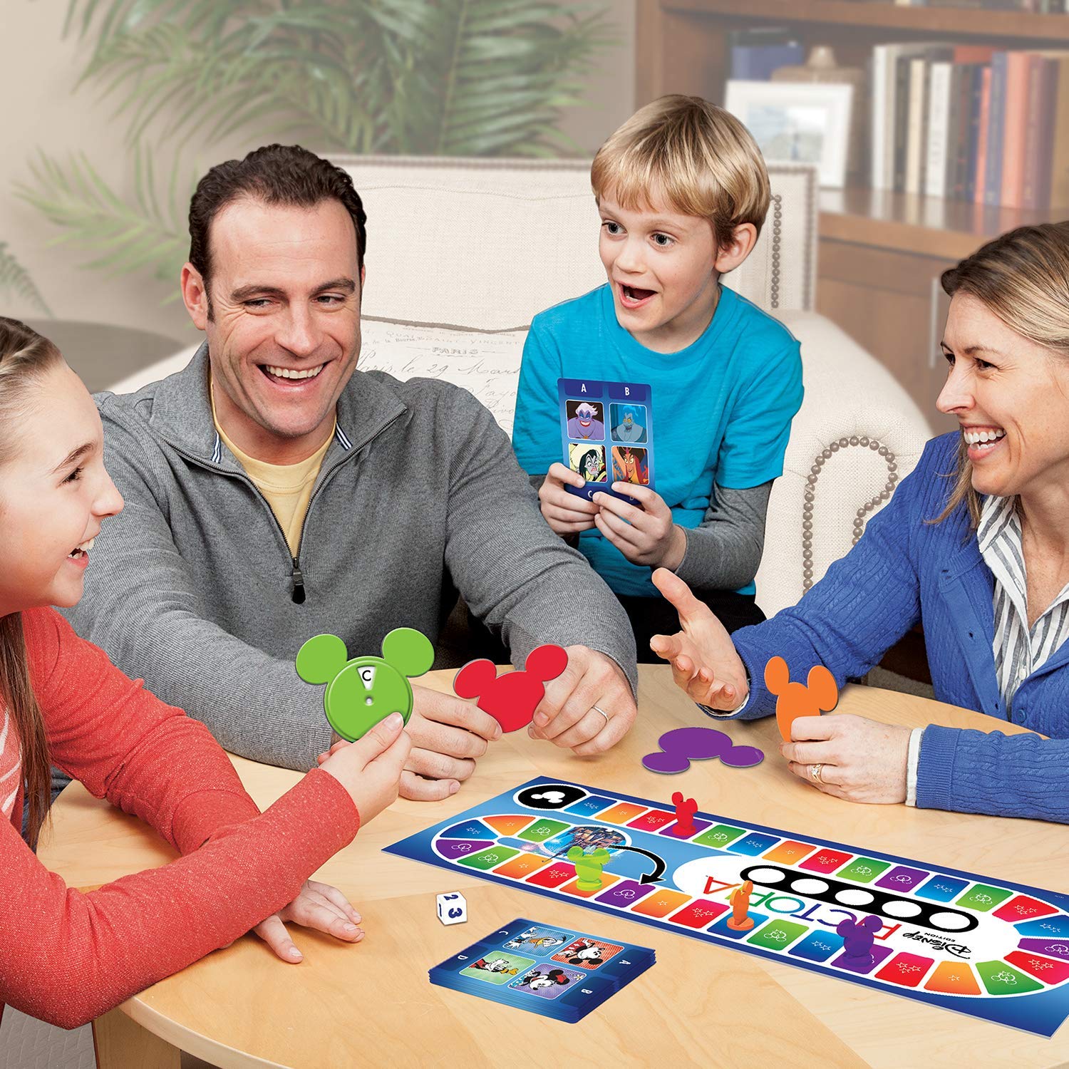 Wonder Forge Pictopia - Family Trivia Game: Disney Edition | Interactive Quiz Activity | Social Bonding Experience | Memory Enhancing | Ideal for Ages 7 and Above
