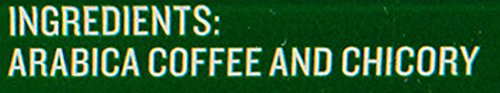 French Market Coffee & Chicory Decaffeinated Medium-Dark Roast Ground Coffee, 12oz Can (Pack of 1)