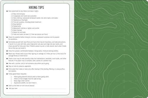 The Hiking Logbook