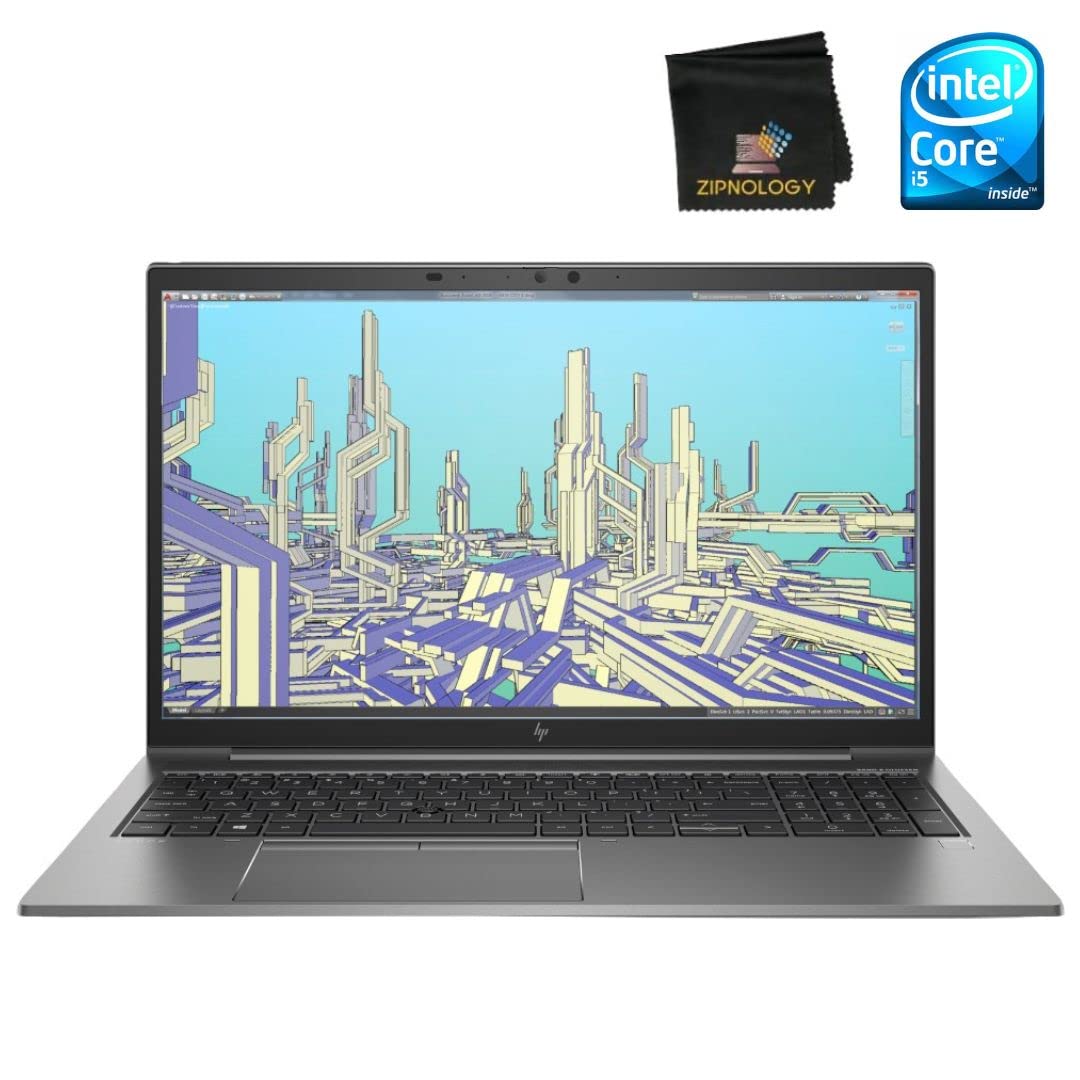 HP ZBook Firefly G8 14'' FHD IPS Laptop Intel i5-1135G7 4-Core, 16GB RAM, 256GB SSD, Intel Iris Xe,Backlit Keyboard, Fingerprint, WiFi 6, Bluetooth 5, Thunderbolt, Win10 Pro + Zipnology Cloth -New