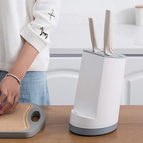 JHHDP Kitchen Knife Block Stand Holder Kitchen Accessories Cooking Tools Knives Stand Storage Rack Holder Shelf (Color : D)