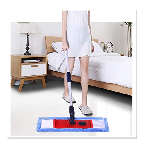 JHHDP Professional Microfiber Mop Stainless Steel Handle Premium Mop PadsMicrofiber Cloths