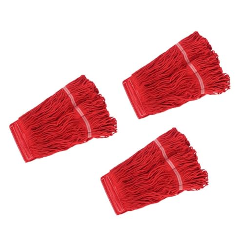 Luejnbogty Commercial String Mops Replacement for Floor Cleaning Loop-End Mops Replacement Parts Accessories Looped End String RefillB