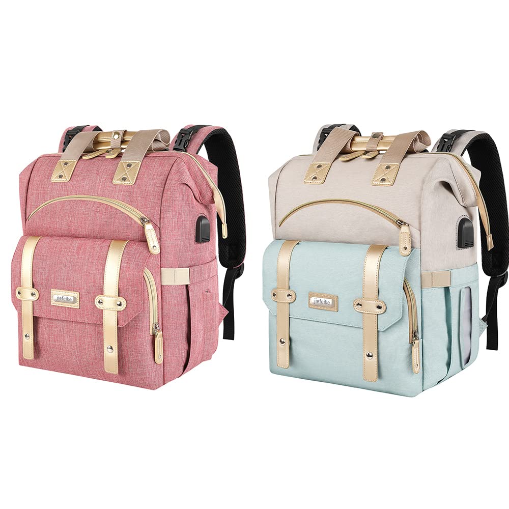 Jiefeike Diaper Bag Backpack