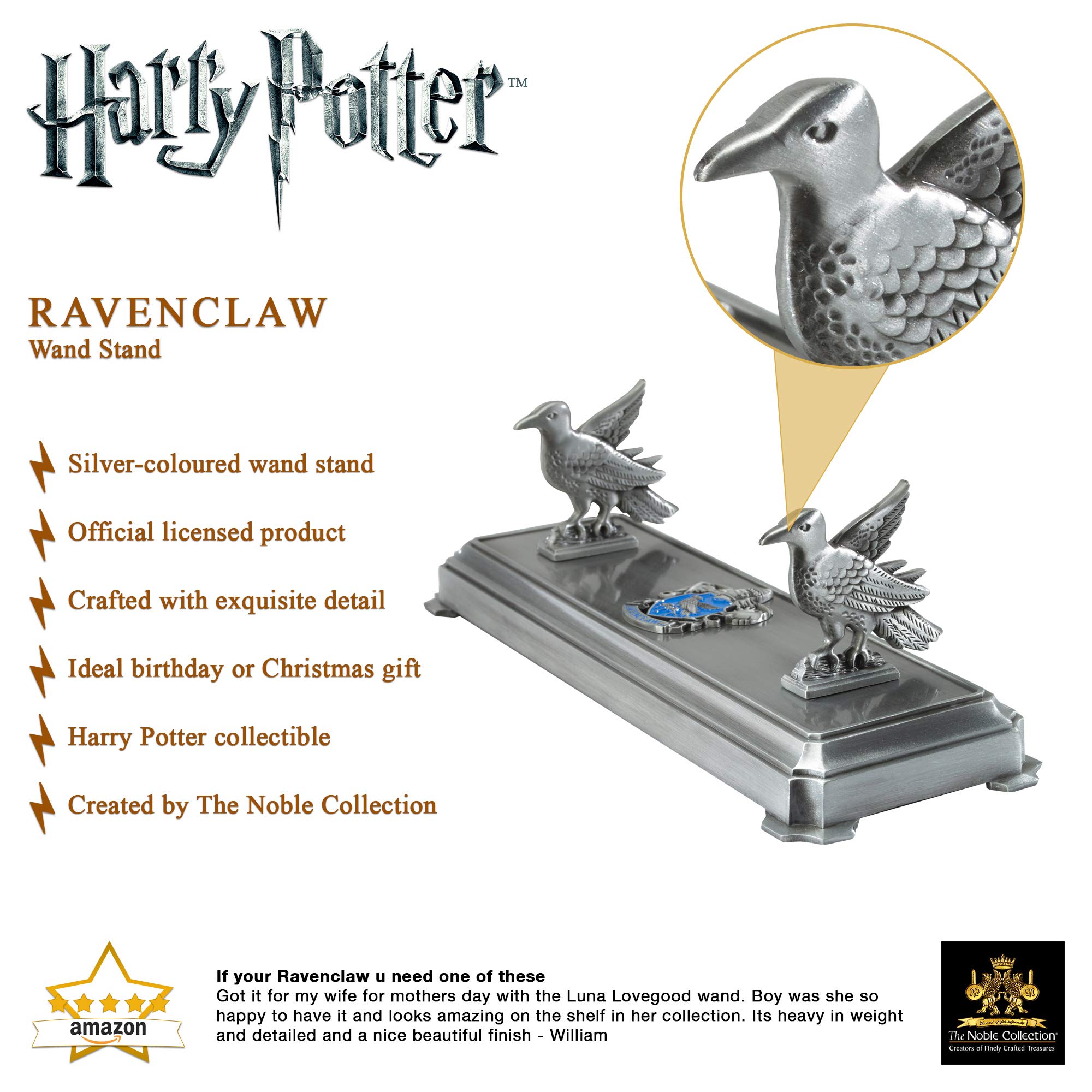 The Noble Collection Harry Potter Ravenclaw House Wand Stand
