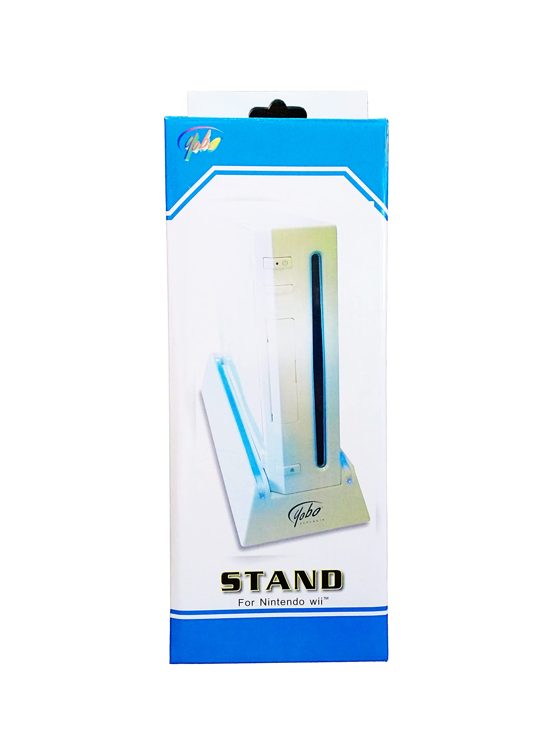 Wii Lighted Console Stand Coolier by Yobo Wii compatibles